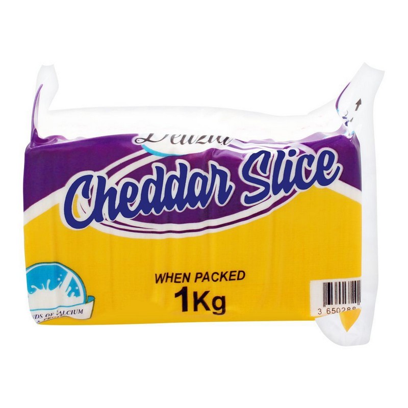 DELIZIA SLICE CHEESE 1 KG