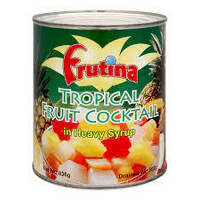 FRUTINA TROPICAL COCKTAIL 836G TIN