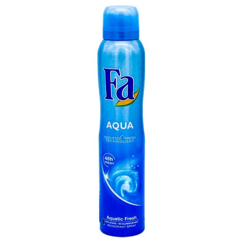 FA BODY SPRAY AQUA WMN 200ML