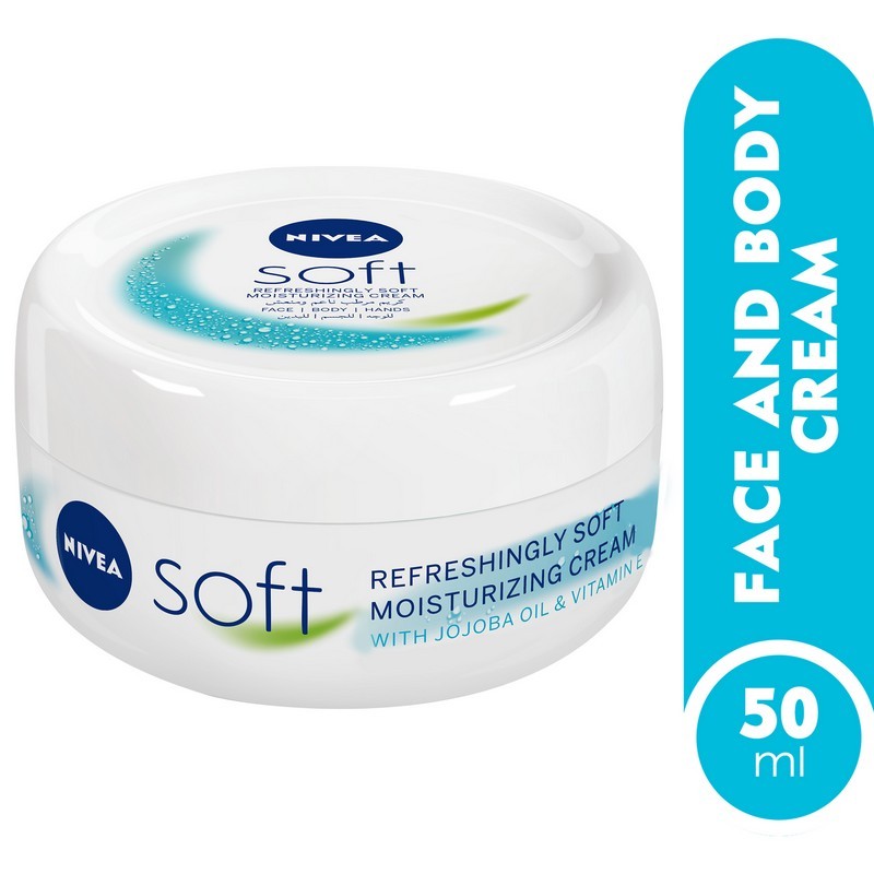 NIVEA REFRESHINGLY SOFT CREAM 50ML