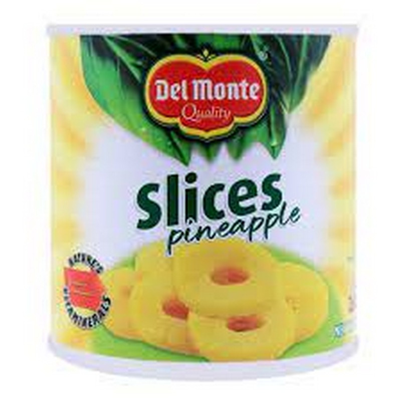DEL MONTE SLICES PINEAPPLE 822G
