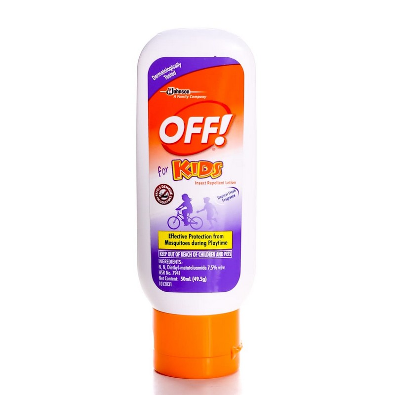 OFF KIDS INSECT MOSQUITO REPLENT LOTION 50ML