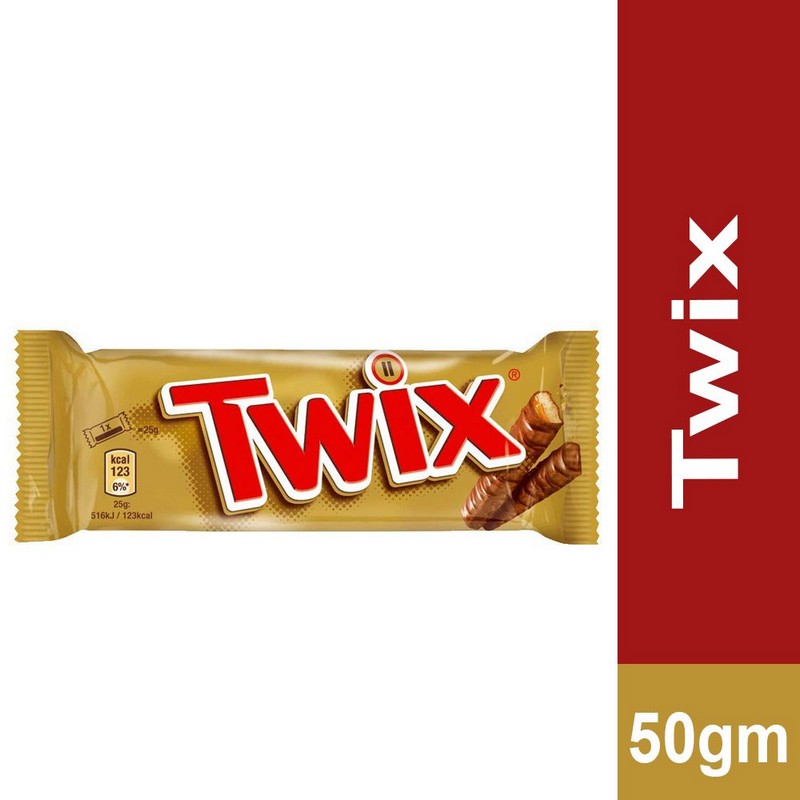 TWIX CHOCOLATE 50GM