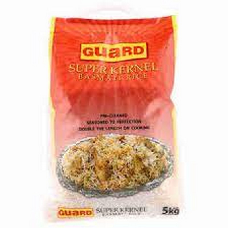 GUARD SUPER KERNEL BASMATI RICE 5KG