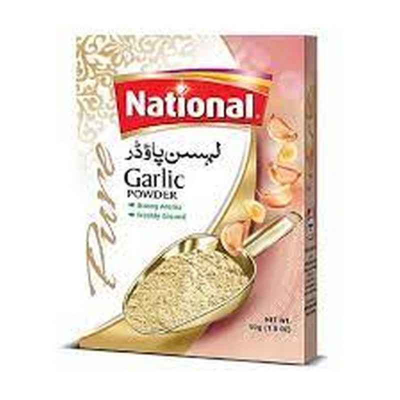 NATIONAL PURE GARLIC POWDER 50GM