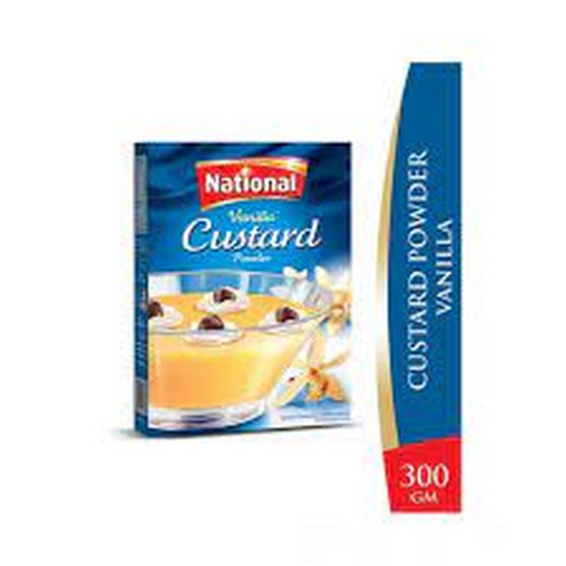 NATIONAL CUSTARD POWDER VANILLA 300GM