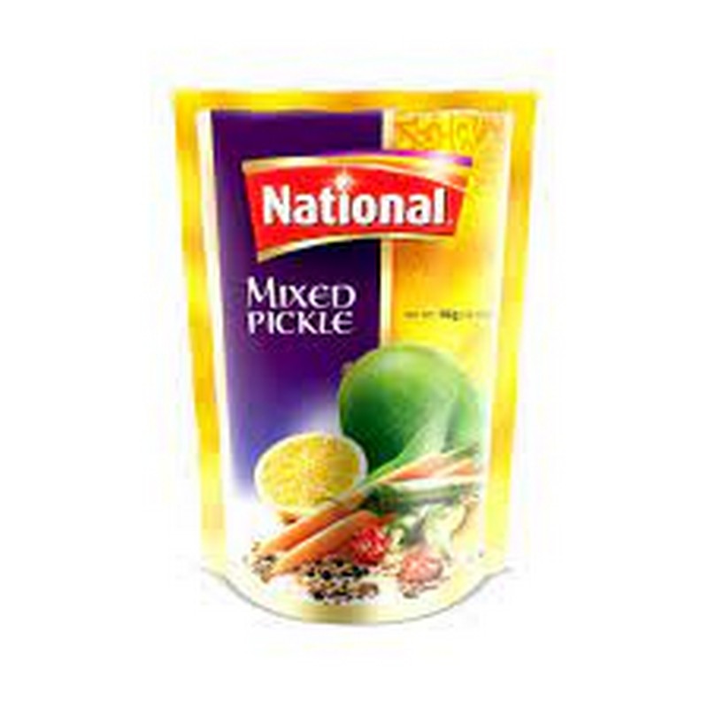 NATIONAL PICKLE MIXED 1KG POUCH