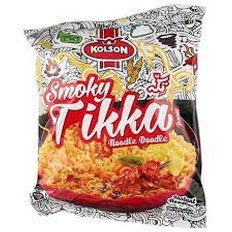 KOLSON NOODLE SMOKY TIKKA 68GM