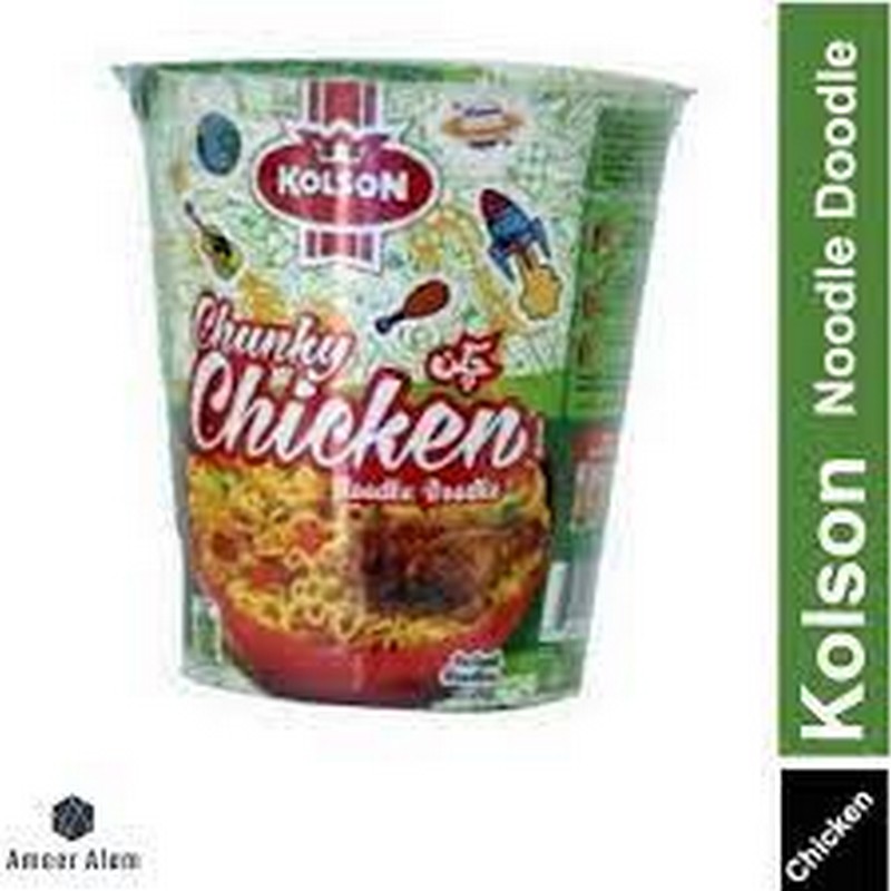KOLSON NOODLE CUP CHICKEN 53GM