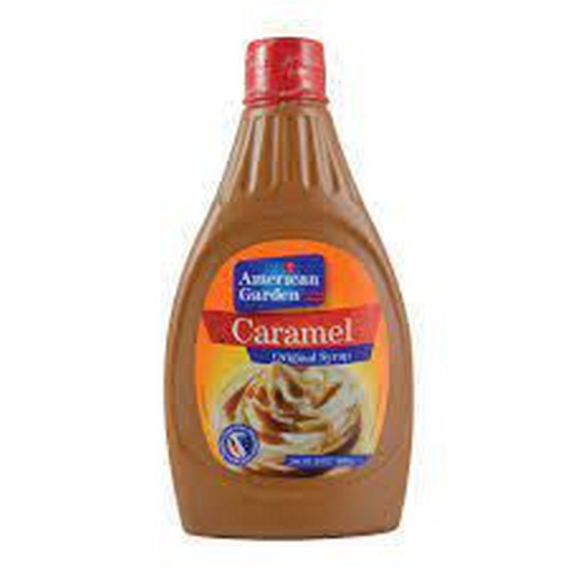 AMERICAN GARDEN CARAMEL ORIGINAL SYRUP 680G