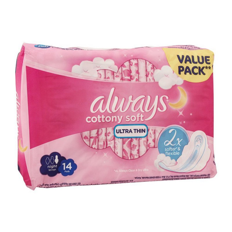ALWAYS ULTRA COTTON SOFT 14`S