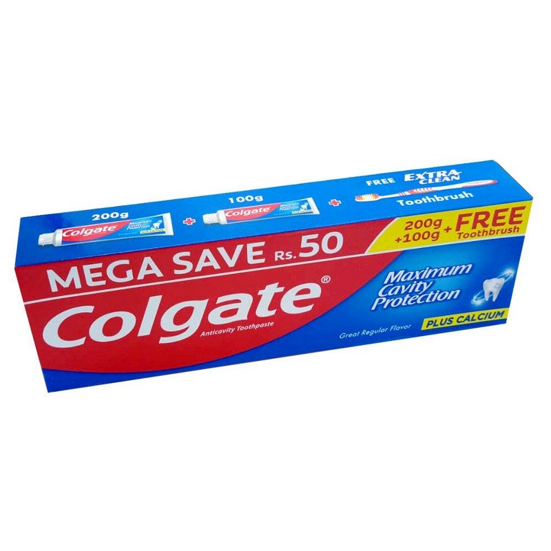 COLGATE TOOTHPASTE GRF 195GM+100GM B.PACK