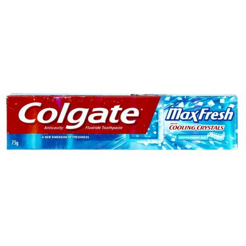 COLGATE TOOTHPASTE MAX FRESH BLUE 75GM