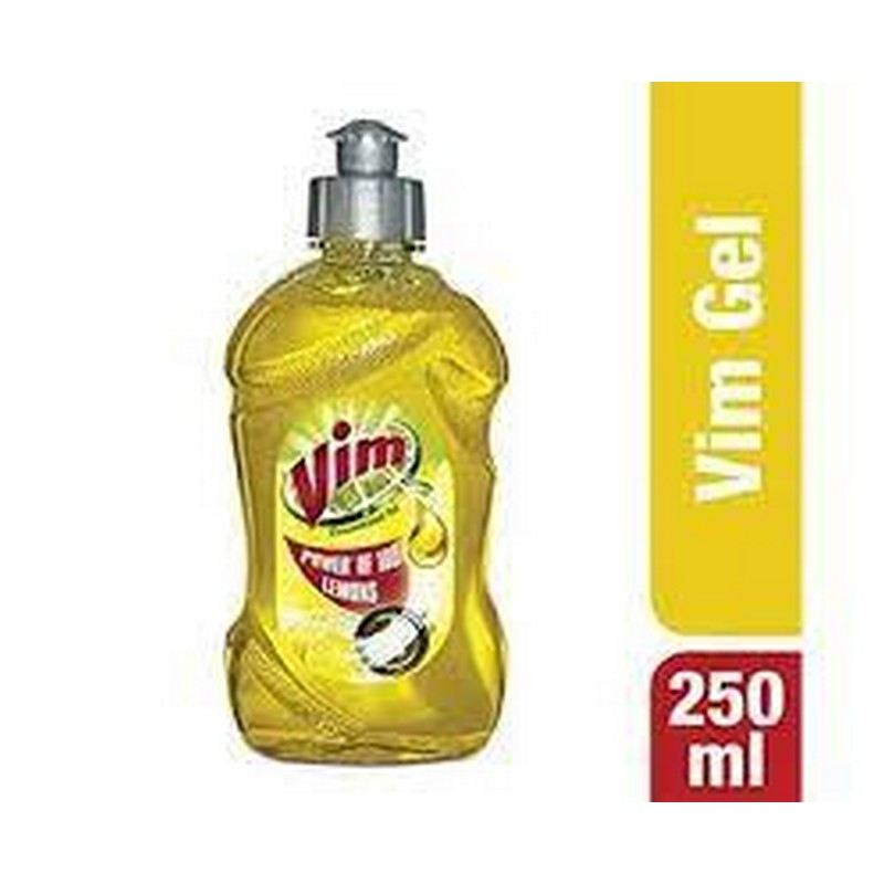 VIM DISHWASH GEL LEMON 250ML