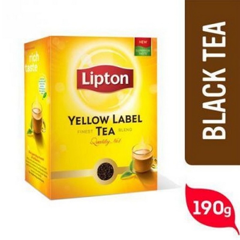 LIPTON TEA YELLOW LABLE BOX 190G
