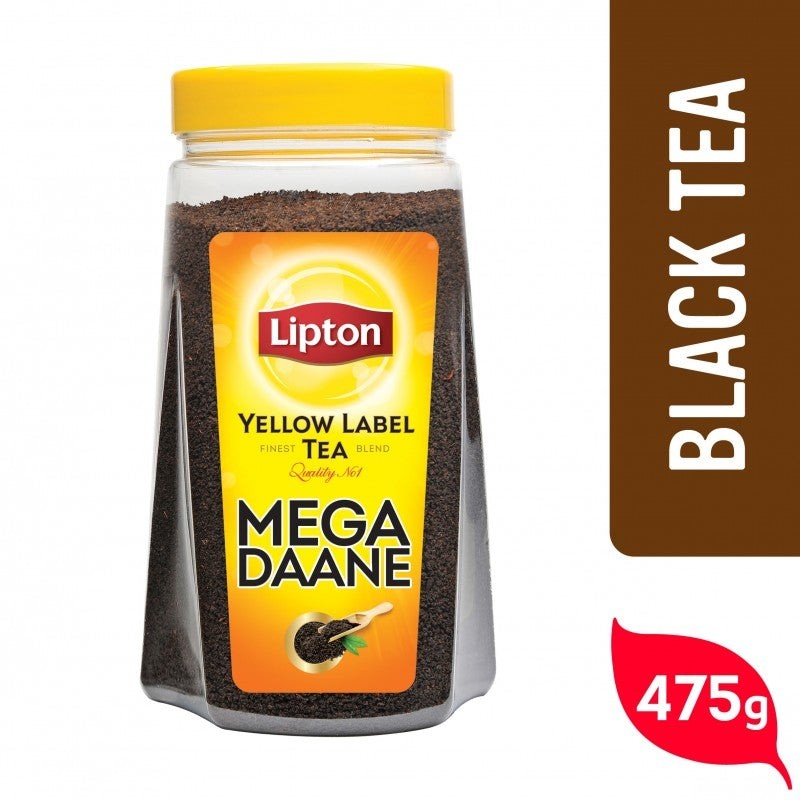 LIPTON TEA YELLOW LABEL MEGA DAANE JAR 475G