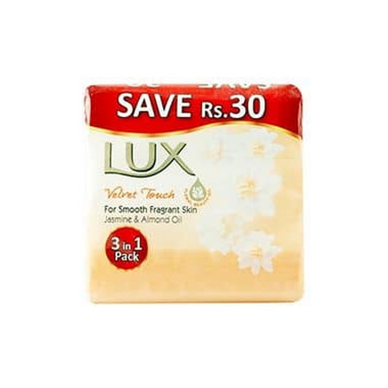 LUX SOAP VELVET TOUCH TRIO 145GM