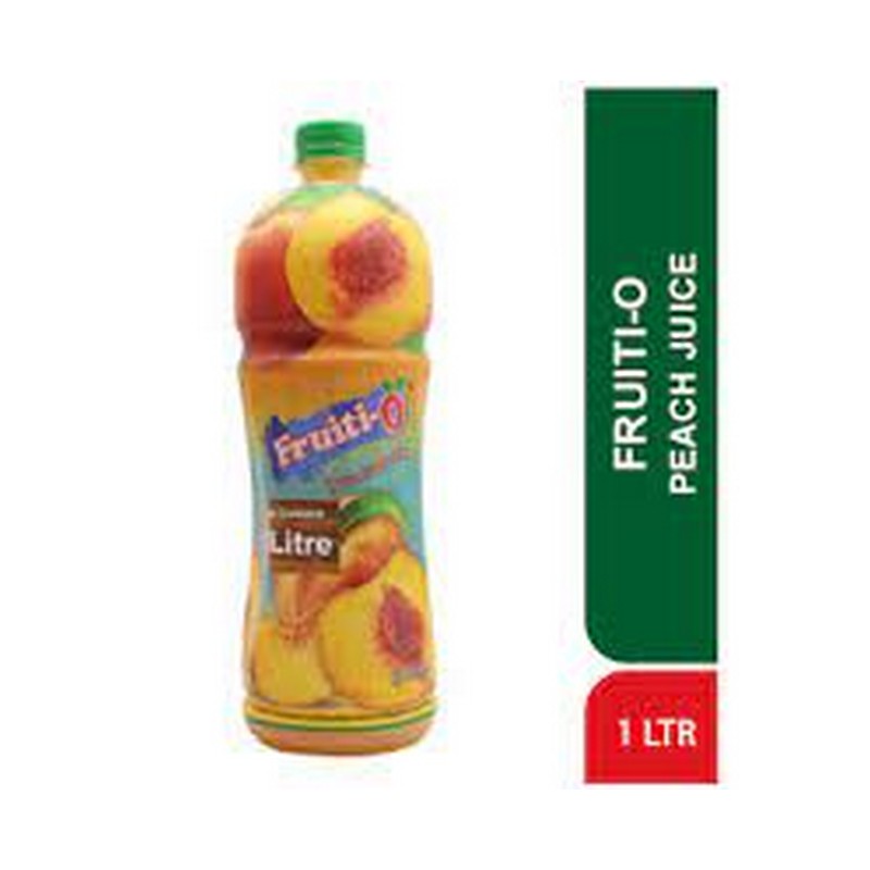 FRUITI-O JUICE PEACH 1 LTR