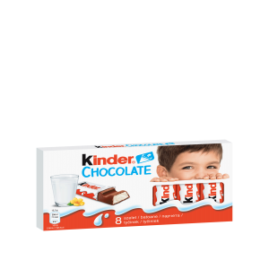 KINDER CHOCOLATE BARS 8`S