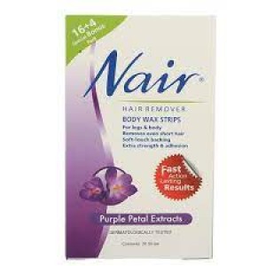 NAIR FACE STRIP`S 20`S PURPLE PETAL