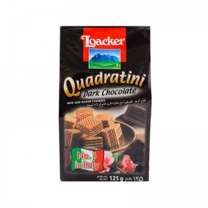 Buy loacker wafers cubes 125gm dark chocolate at best price in Pakistan ...
