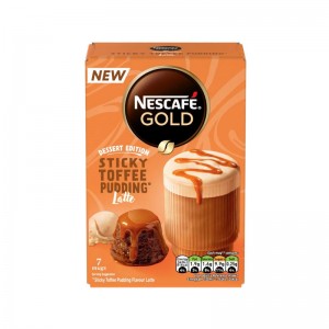 Buy nescafe gold sticky toffee pudding latte 140gm at best price in ...