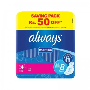 ALWAYS MAXI THICK LONG 30`S