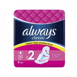 ALWAYS CLASSIC MAXI SIZE 2 IMPORTED 9S