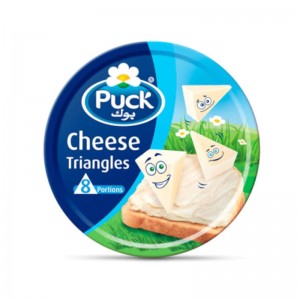 PUCK CHEESE TRIANGLE PORTION 8'S 120GM