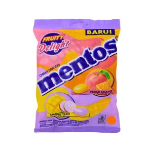 MENTOS FRUITY DELIGHT CANDY 121.5GM