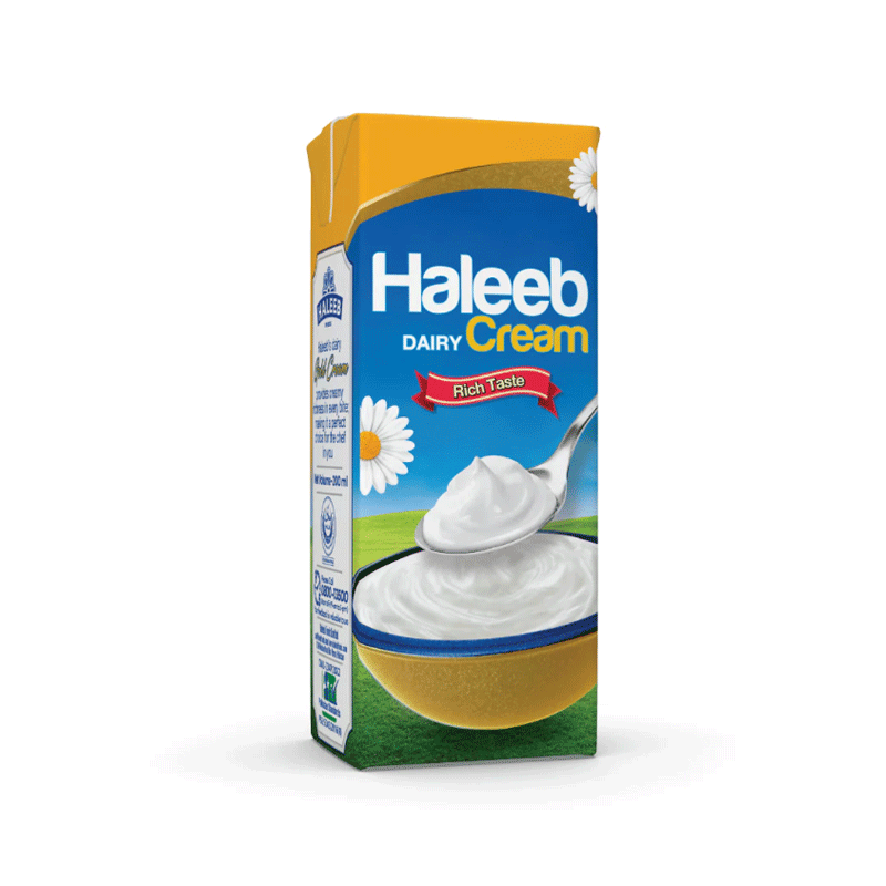 HALEEB CREAM PURE MILK 200ML
