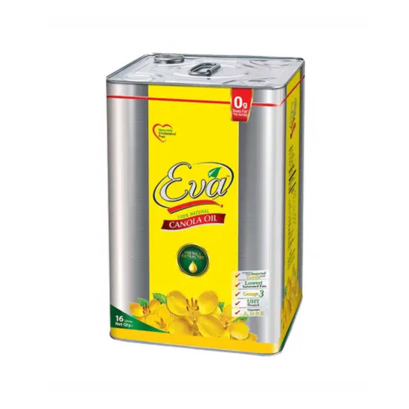 EVA CANOLA OIL 16LTR TIN