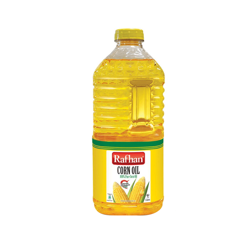 RAFHAN CORN OIL 3LTR BOTTLE