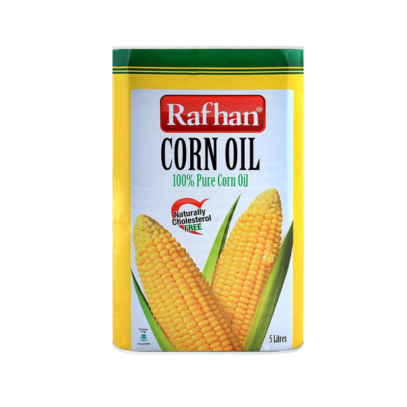 RAFHAN CORN OIL 5LTR