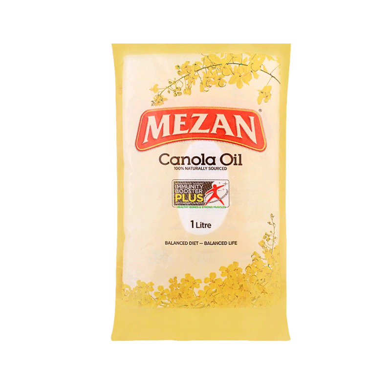 MEZAN CANOLA OIL 1LTR POUCH