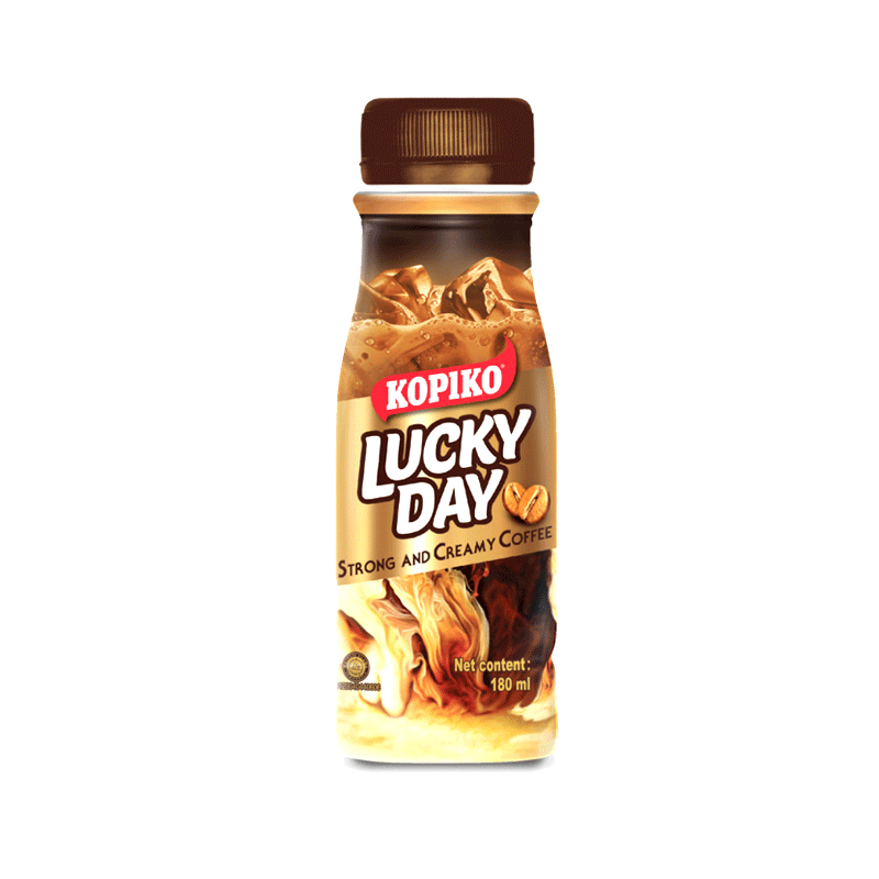 KOPIKO LUCKY DAY SWEET AND CREAMY COFFEE 180ML
