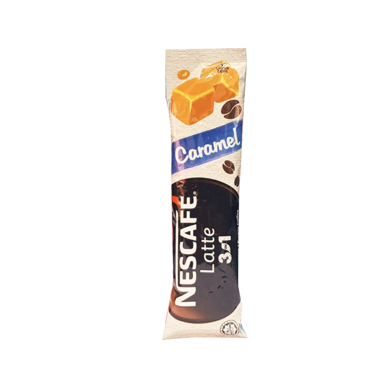 NESCAFE LATTE 3IN1 CARAMEL COFFEE 25GM