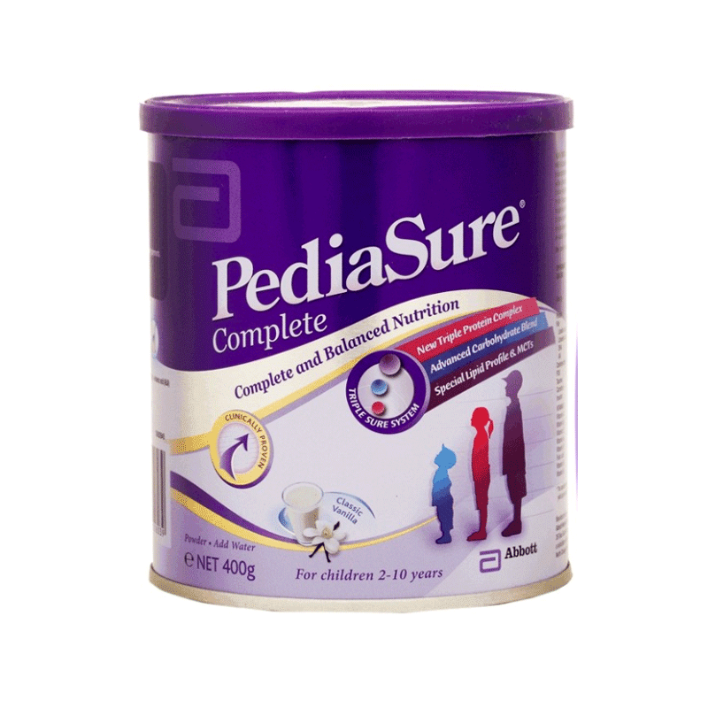 PEDIASURE COMPLETE MILK VANILLA 400GM