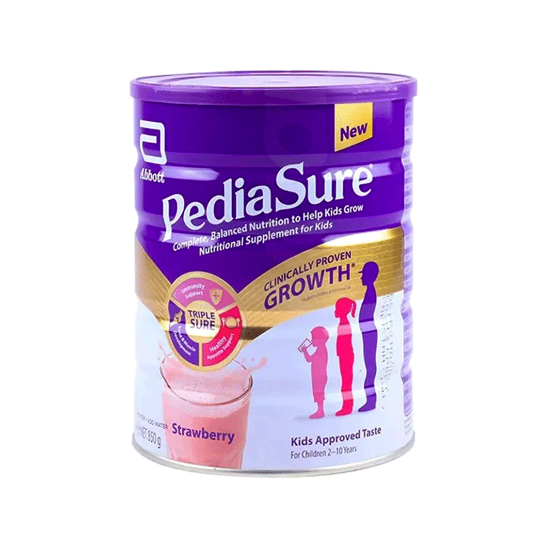PEDIASURE COMPLETE MILK STRAWBERRY 850GM