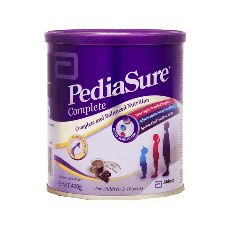 PEDIASURE COMPLETE MILK CHOCOLATE 400GM