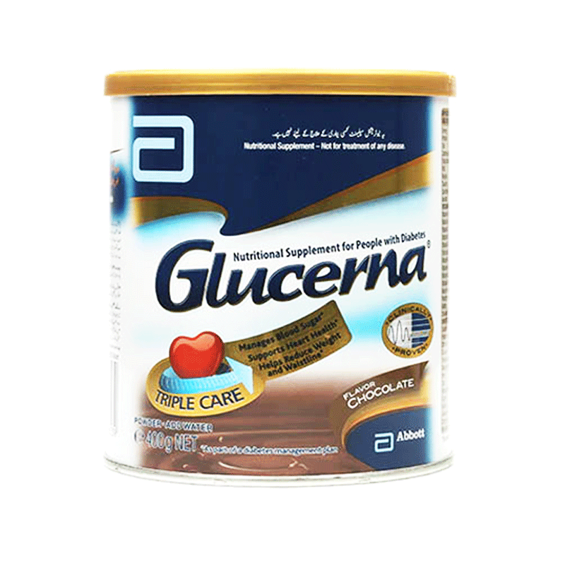 GLUCERNA TRIPLE CARE CHOCOLATE 400GM
