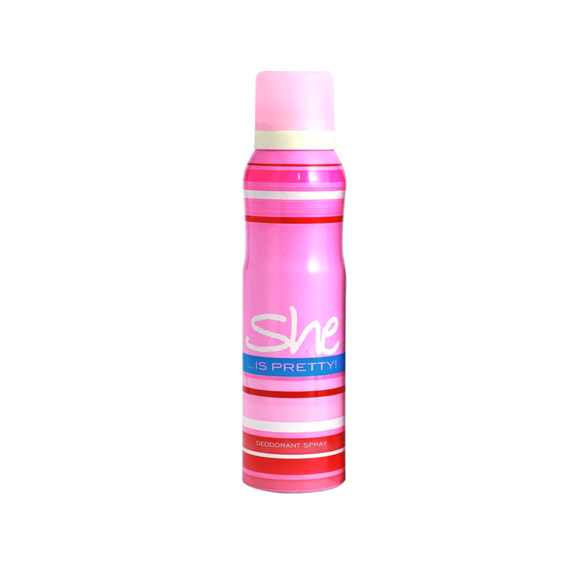 SHE BODY SPRAY IS PRETTY 200ML