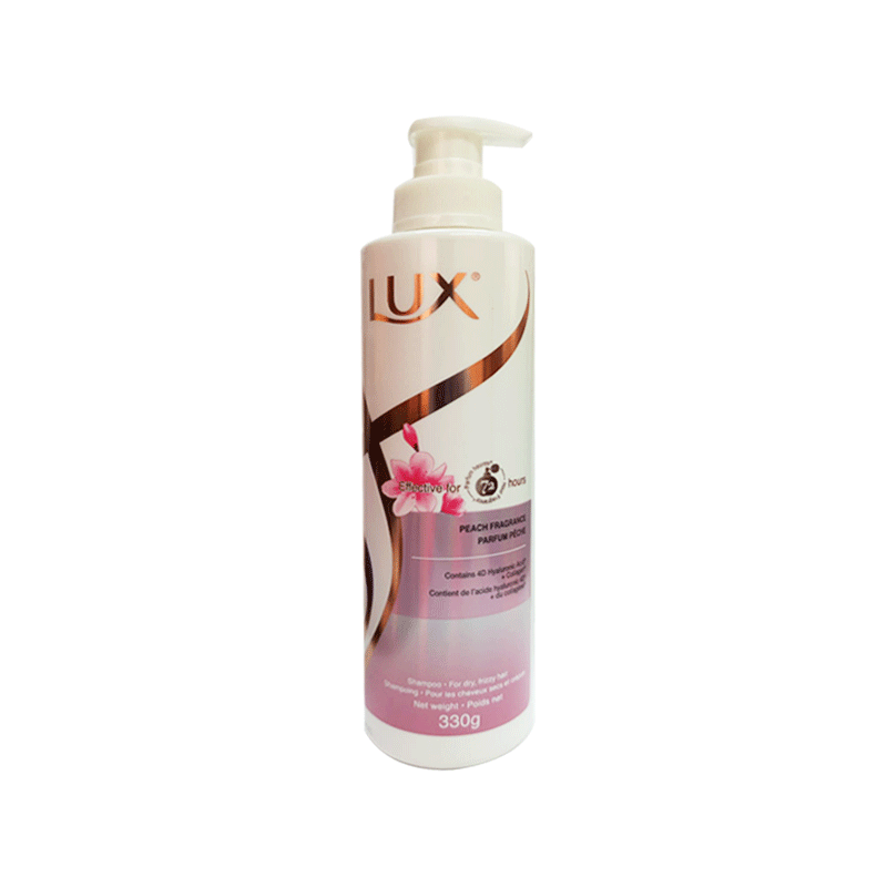 Buy lux luxury peach fragrance shampoo 330gm at best price in Pakistan | Hydri Super Market