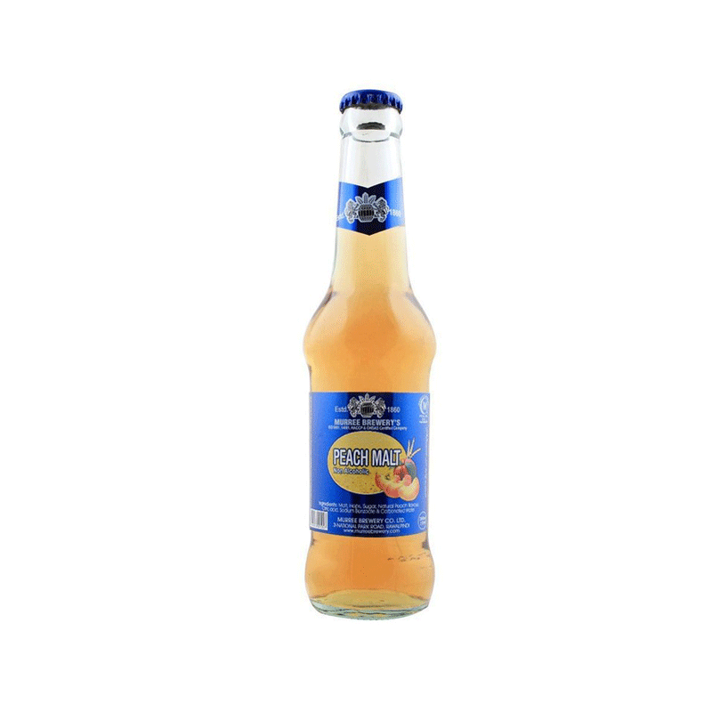 MURREE BREWERYS MALT PEACH 250ML BTL