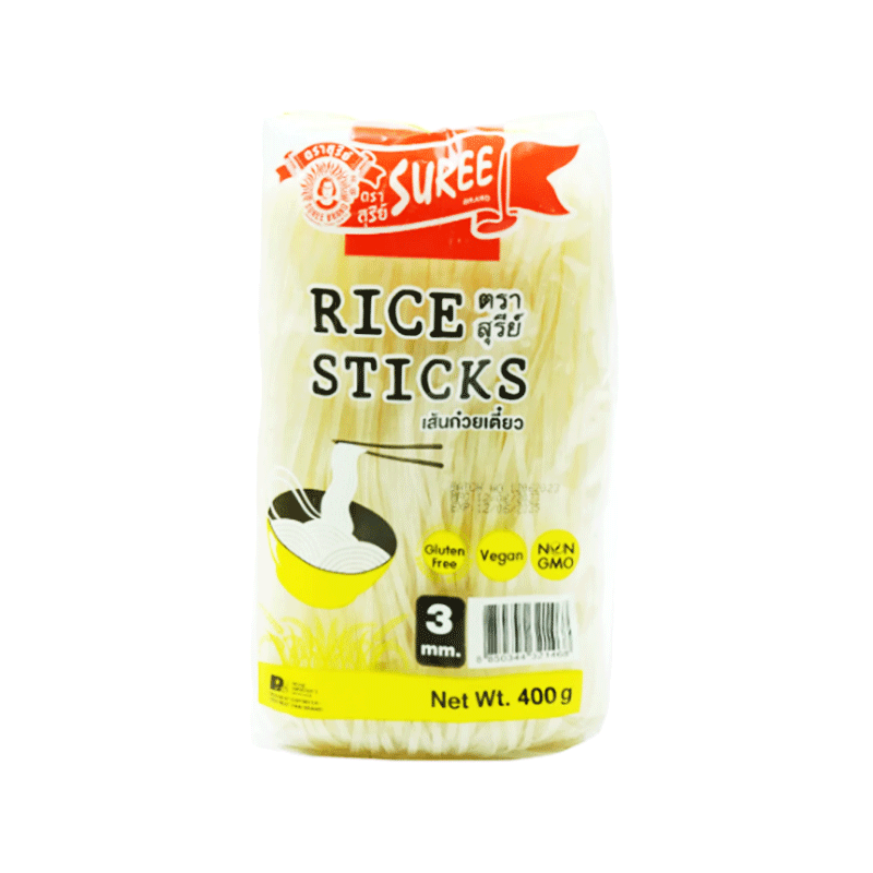 SUREE RICE STICKS 3MM 400GM