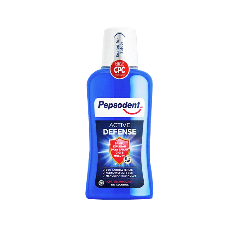 PEPSODENT MOUTH WASH ACTIVE DEFENSE 300ML