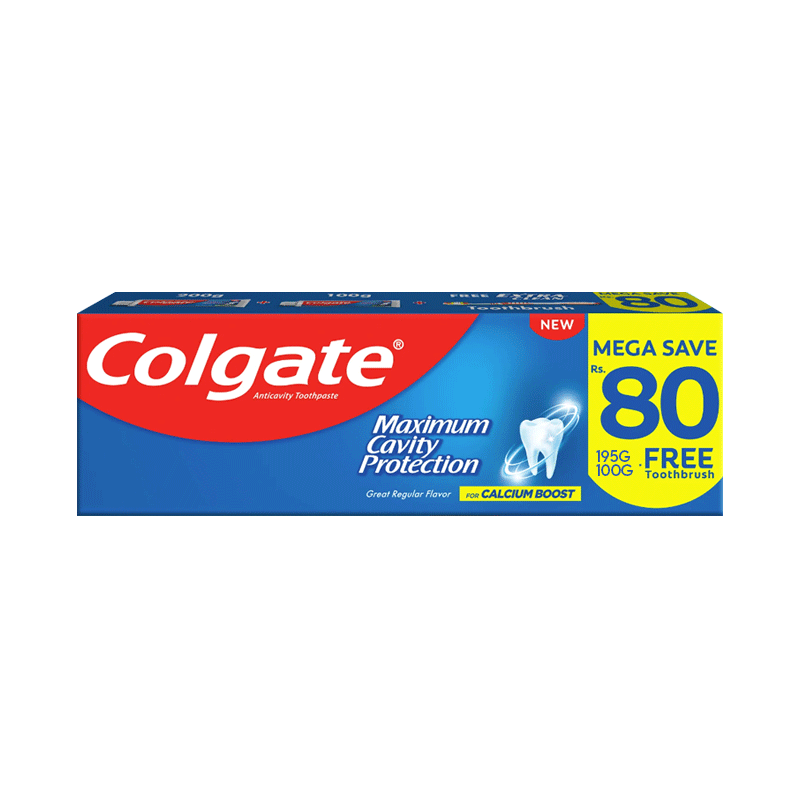 COLGATE TOOTHPASTE GRF 195GM+100GM B.PACK