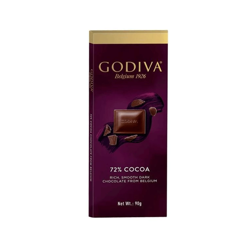GODIVA CHOCOLATE 72% COCOA 90GM