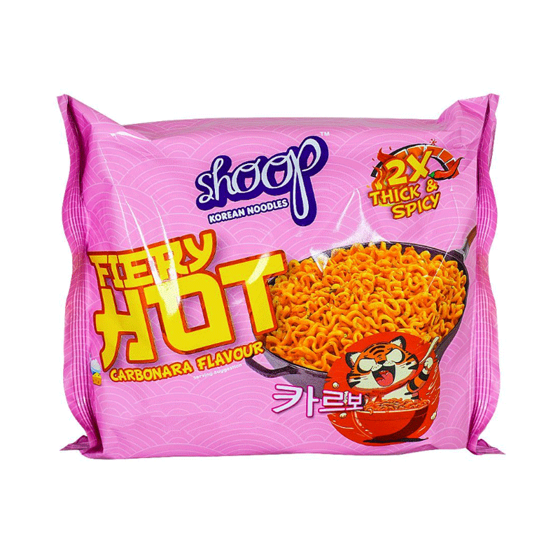 SHAN SHOOP FIERY CARBONARA NOODLES 140GM