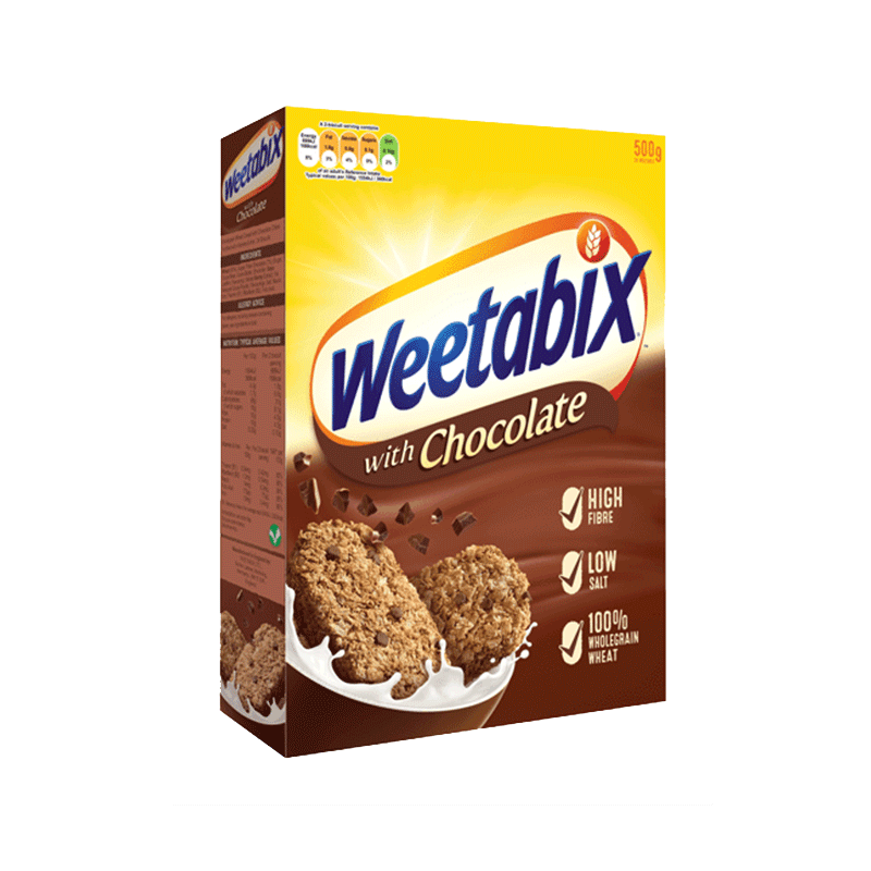 WEETABIX BISCUITS CHOCOLATE 24'S 500GM